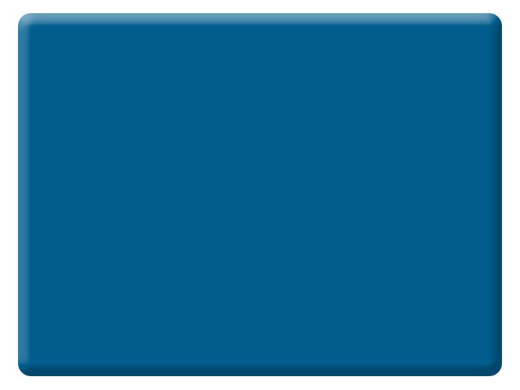 Steel Blue Transparent Sheet Glass - 24 Inch square