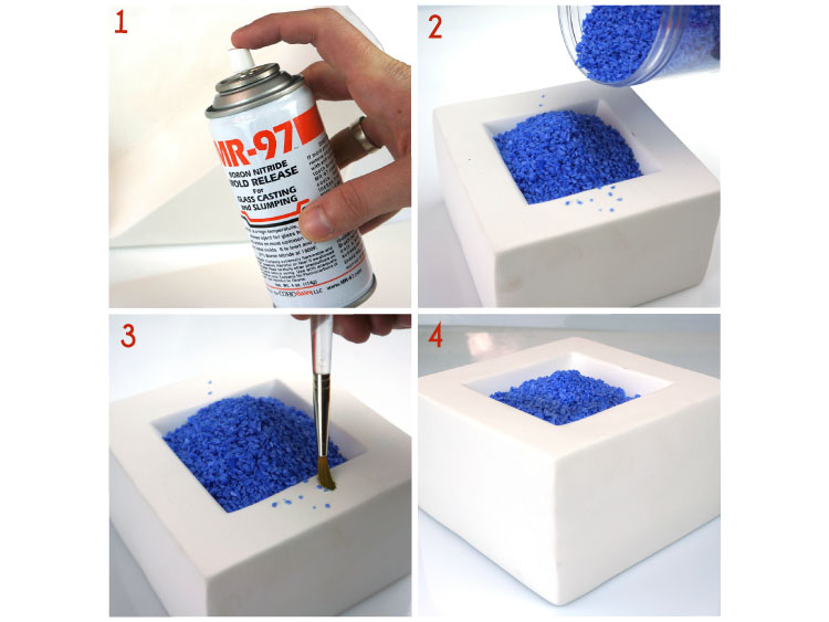 Straight Rod Pod - Large - Ceramic Mold