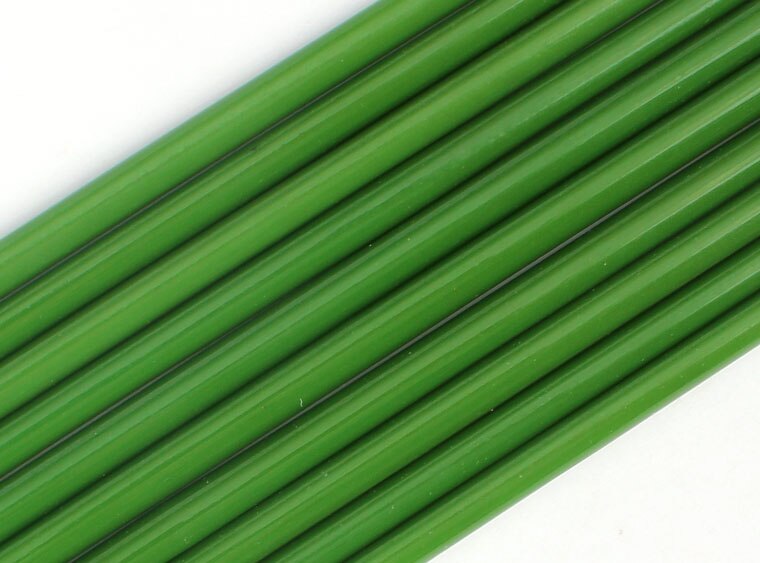 Fern Green Opal Glass Rods