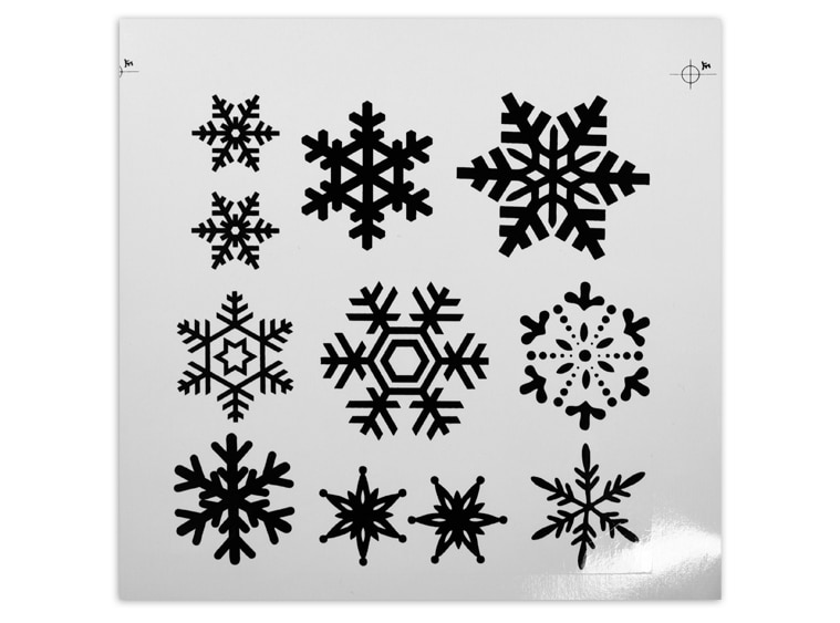 Snowflakes Decal